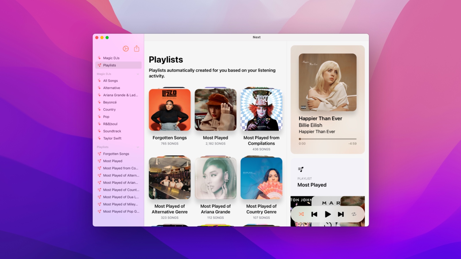 Popular cliente do Apple Music 'Next' chega ao Mac – Nova Post